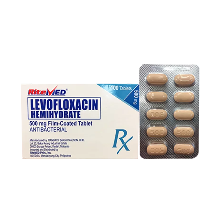 RITEMED Levofloxacin 500mg Film-Coated Tablet 1's price in the ...
